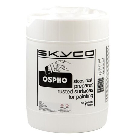 Ospho 5GL Rust Conversion Treatment, Liquid, Acrid, Green, 5 gal, Pail ...