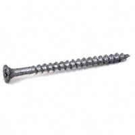 Pro-Fit Deck Screw, #8 x 3 in, Steel, Flat Head, Phillips Drive 282178 ...