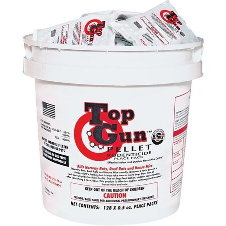 Jt Eaton Top Gun Bait Block, Pellet, 4 oz Pail 754 | Zoro
