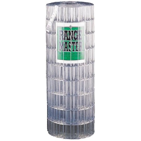 Rangemaster Welded Utility Fence, 100 ft L, 48 in H, 2 x 4 in Mesh, 14 ...