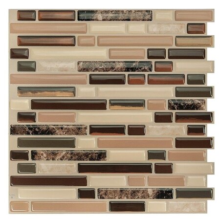 Smart Tiles Mosaik Series Wall Tile, 10 in L Tile, 1006 in W Tile ...