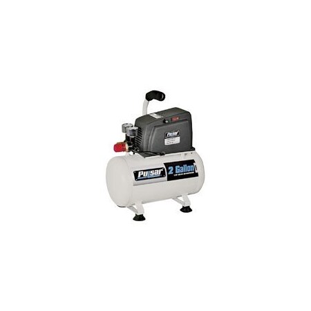 Pulsar PULSAR PCE6021K/6020K Portable Air Compressor, 2 gal Tank, 120 V ...