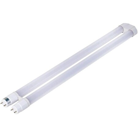 Eti LED Tube Light Bulb, Linear, T8 UBent Lamp, E26 Lamp Base, Cool ...