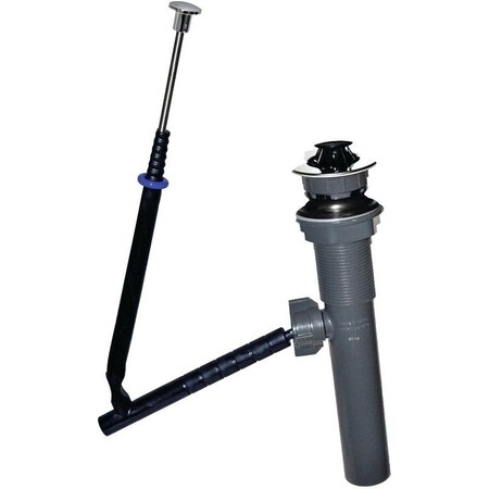 Danco Lavatory Drain Assembly, 114 in Connection, Plastic, Chrome ...