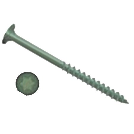 Camo Lag Screw, #0, 8 in, Carbon Steel, Hex Torx Drive 347260 | Zoro