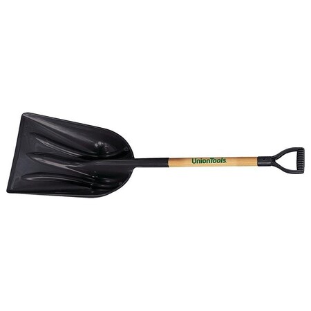 Union Tools Snow Scoop, 1414 in W Blade, 1734 in L Blade, Polyethylene ...