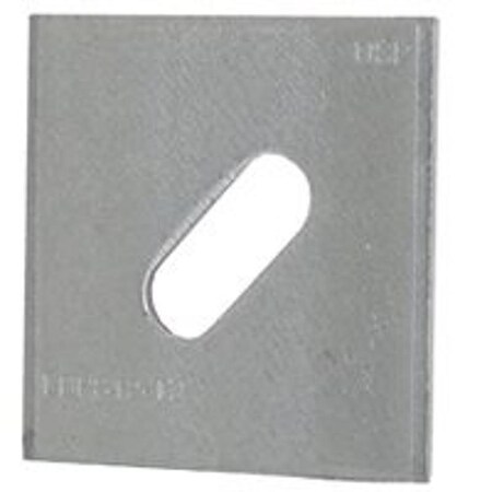 Mitek Slotted Bearing Plate, Steel, Zinc LBPS58-TZ | Zoro