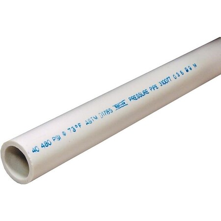Genova JM Eagle Schedule Series Pipe, 34 in, 10 ft L, Solvent Weld, SCH ...