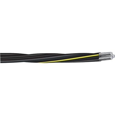 Southwire Building Wire, Aluminum, 40 AWG, 3C, Yellow, 500 ft 4/0 4/0 4 ...