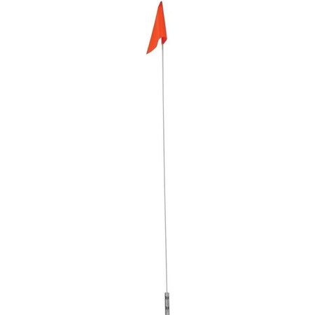 Kent Safety Flag, Fiberglass, Orange 68110 | Zoro