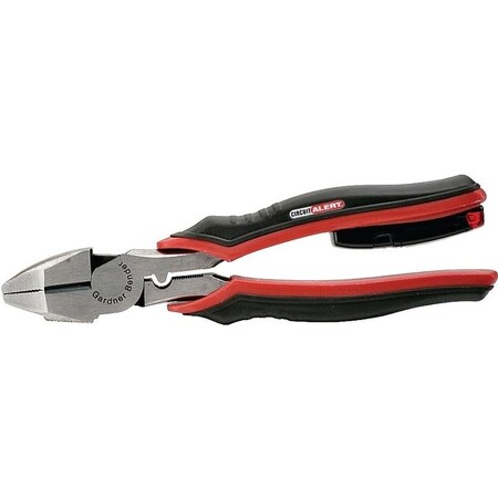 Gardner Bender Lineman's Plier, 9 in OAL, 118 in Jaw Opening, Red ...