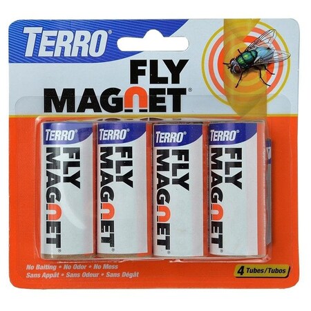 Victor TERRO Fly Magnet Sticky Fly Paper Trap, Solid Pack T510 | Zoro
