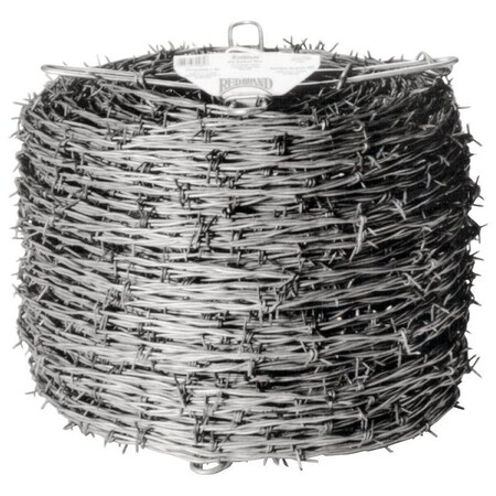 Red Brand Barbed Wire, 1320 ft L, 1212 Gauge, 5 in Points Spacing ...