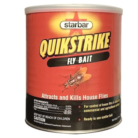 Starbar QuikStrike Fly Bait, Granular, Fish, 5 lb Can 100508298 | Zoro