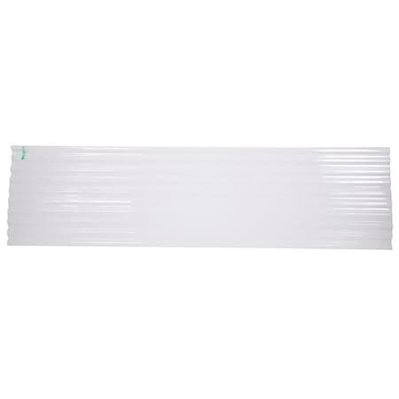 Tuftex PolyCarb Series Greca Roof Panel, 10 ft L, 26 in W, Corrugated ...