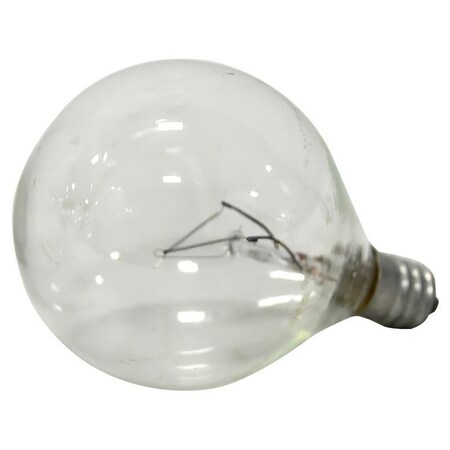 Sylvania Incandescent Lamp, 40 W, G165 Lamp, Candelabra Lamp Base, 330 ...