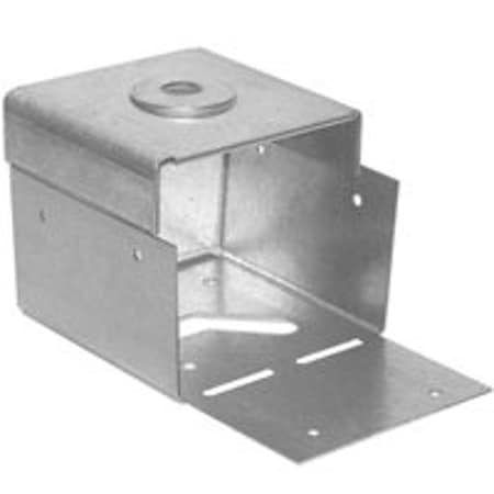 Mitek Post Anchor, 6 x 6 in PostJoist, Steel, Zinc PA66-TZDP | Zoro