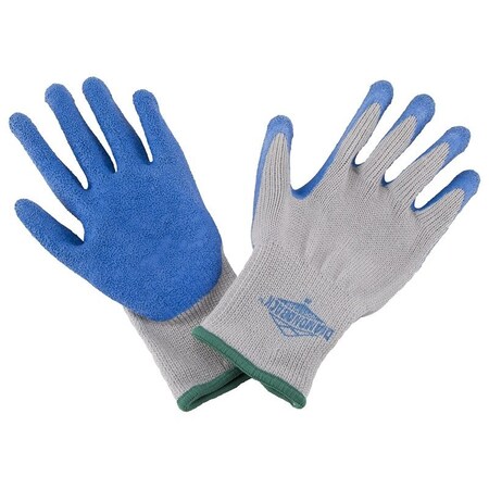 Diamondback Gripper Work Gloves, Men & Women, 9-1/8 in L, Knit Liner ...