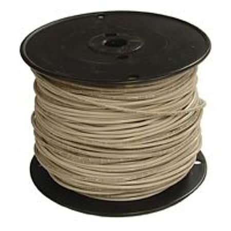 Southwire THHN Building Wire, 12 AWG, 1C, White, Stranded, 500 ft 12WHT ...