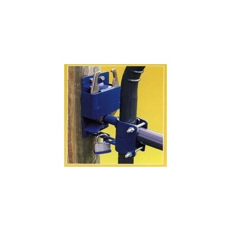 Speeco SpeeCo S16100100 2-Way Lockable Gate Latch, Steel, Blue, For 1-1 ...
