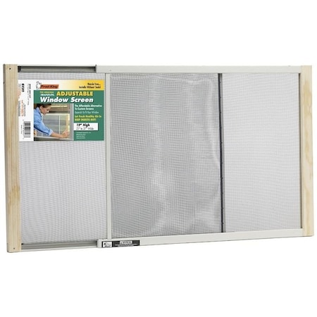 Frost King WB Marvin Window Screen, 15 in L, 21 to 37 in W, Aluminum ...