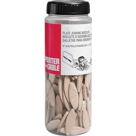 Porter-Cable Joining Biscuit, 20, Beechwood, Brown 5562 | Zoro