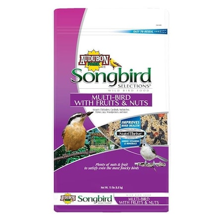 Audubon Park Songbird Selections Wild Bird Food, 15 lb 11980 | Zoro