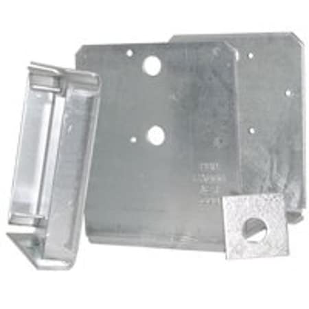 Mitek Post Anchor, 6 x 6 in PostJoist, Steel, Zinc PAU66-TZ | Zoro