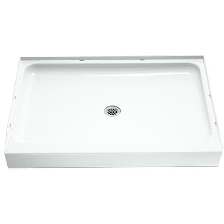 Sterling Ensemble Shower Base, 48 in L, 34 in W, 512 in H, Vikrell ...