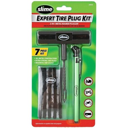 Slime Expert Tire Plug Kit, 7 Piece 20476 | Zoro