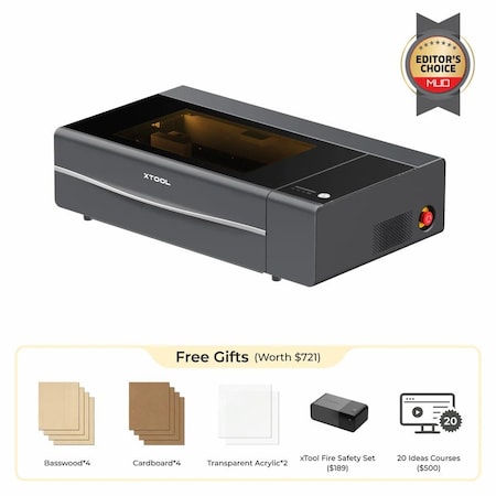 Xtool Desktop CO2 laser cutter and engraver, P2 Greg MXP-K001-004 | Zoro