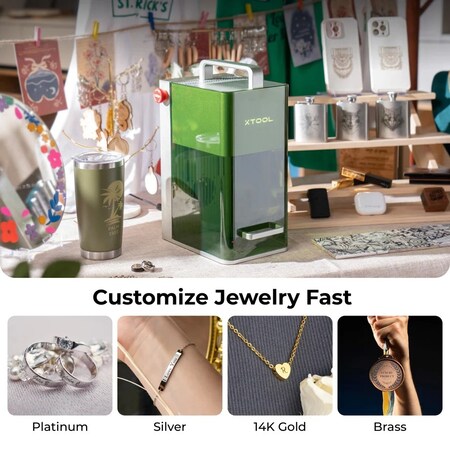 Xtool Portable laser cutter and engraver, F1 Deluxe Bundle MXF-K001-LG4 ...