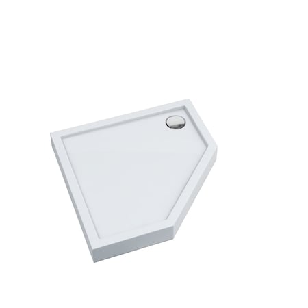 Distinct Kitchen And Bath Jamaica 32 W x 32 D Corner Shower Base 3.8698 ...