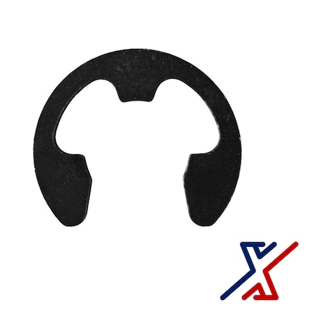 X1 Tools External-E Retaining Ring, Steel Black Phosphate Finish, 1/16 ...