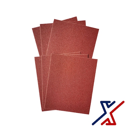 X1 Tools 40 Grit Premium Aluminum Oxide Sandpaper 4-1/2 in x 5-1/2 in ...