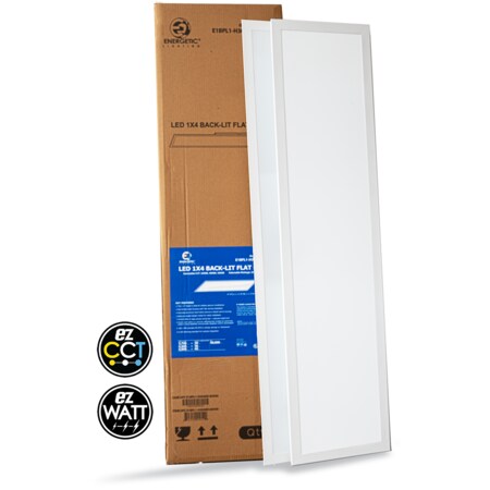 Energetic Lighting LED 1x4 Backlit Panel Color Temp and Wattage ...