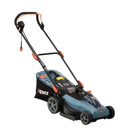 Senix 58V Max* 17-Inch Cordless Brushless Lawn Mower, 2.5Ah Lithium-ion ...