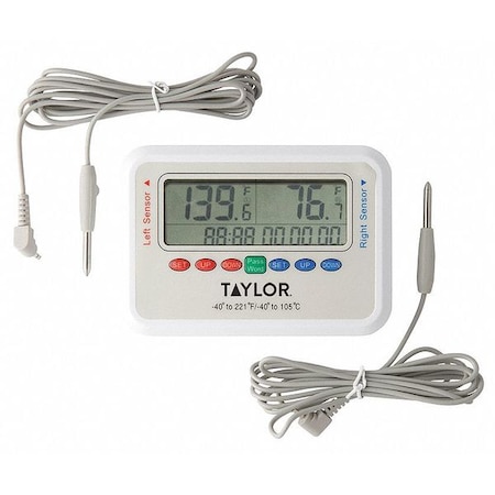 Taylor Temperature Alarm, -40 to 221F 1442 | Zoro