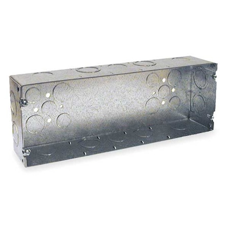 Raco Electrical Box, 130 cu in, Gang Box Type, 5 Gangs, Galvanized ...