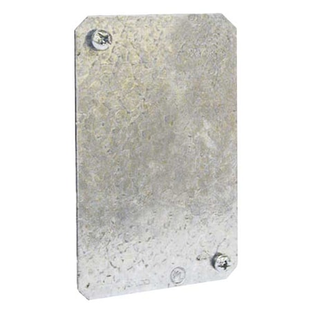 Raco Electrical Box Cover, Square Box Type, 1 Gang, Rectangular ...