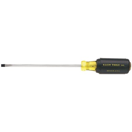 Klein Tools General Purpose Slotted Screwdriver 3/16 in Round (601-6 ...