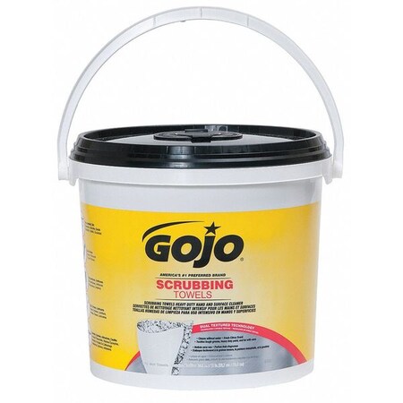 Gojo White/ Red Hand Cleaning Wipes Bucket 6398-02 | Zoro