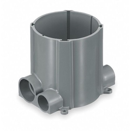 Hubbell Wiring Device-Kellems Electrical Box, 100 cu in, Floor Box Type ...