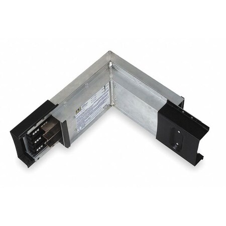 Square D Busway, Right Elbow, 3 Phase, 3 Wire PBCF3A100LR | Zoro