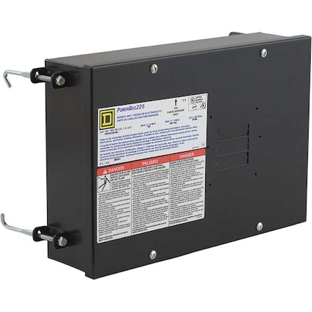 Square D Busway Plug In Unit, 100 A, 240V AC, QO/QOB, 3 Phase, 3 Wire ...