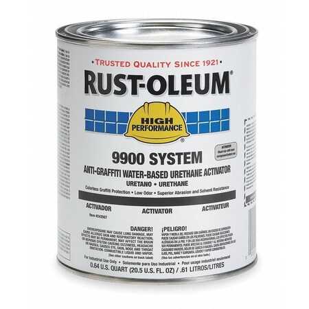 Rust-Oleum Urethane Activator, Semi-gloss, 0.64 qt 243507 | Zoro