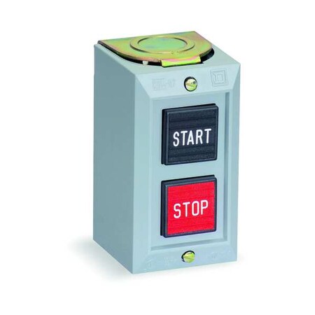 Square D Push Buttn Cntrl Station, Start/Stop, 30mm 9001BG201 | Zoro