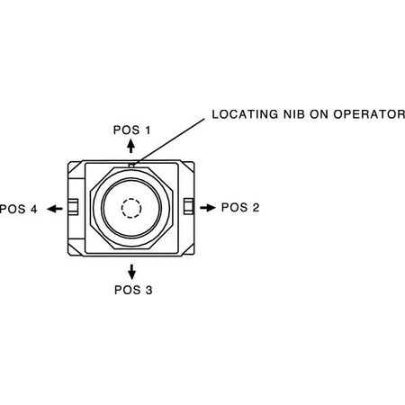 Schneider Electric Joystick Operator, 30mm, 2 Dir, Momentary 9001K71 | Zoro