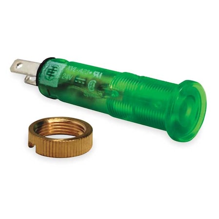 Schneider Electric Flush Indicator Light, 24VDC, Green XVLA233 | Zoro