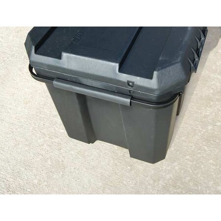 Stanley Mobile Rolling Tool Chest 50 Gallon 37 W x 23 D x 23 H Structural Foam Black Incl. Lock Keys 037025H Zoro